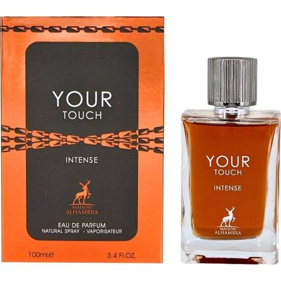 PERFUME MAISON ALHAMBRA YOUR TOUCH INTENSE EDP 100ML MASCULINO